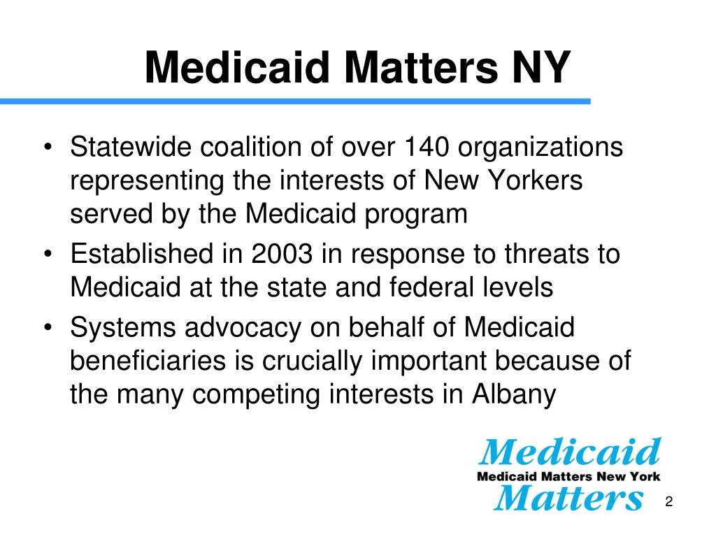 PPT - Medicaid Redesign in New York State PowerPoint Presentation, free ...