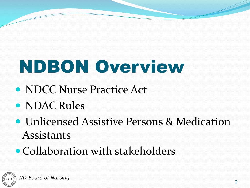 PPT - NURSE DELEGATION NORTH DAKOTA FEBRUARY 17, 2010 PowerPoint ...