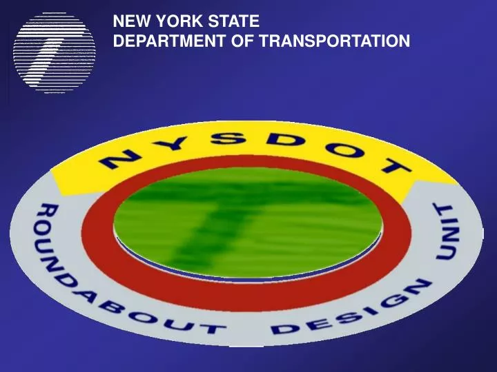 PPT - NEW YORK STATE DEPARTMENT OF TRANSPORTATION PowerPoint ...