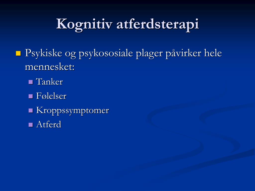 PPT - Derfor er fysisk aktivitet viktig for den psykiske helsa ...
