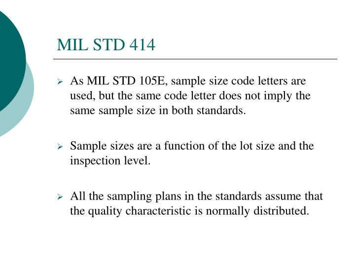 PPT - Acceptance Sampling Plans by Variables PowerPoint Presentation ...