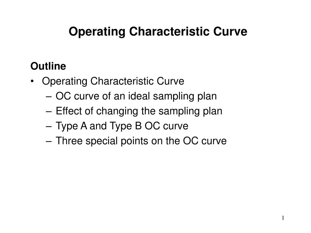 Ppt Operating Characteristic Curve Powerpoint Presentation Free