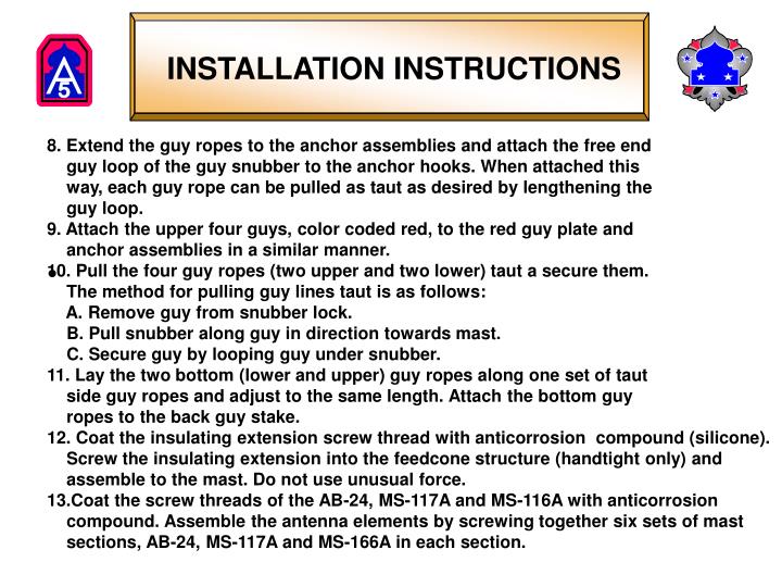 PPT - ANTENNA GROUP OE-254/ GRC PowerPoint Presentation - ID:3209297