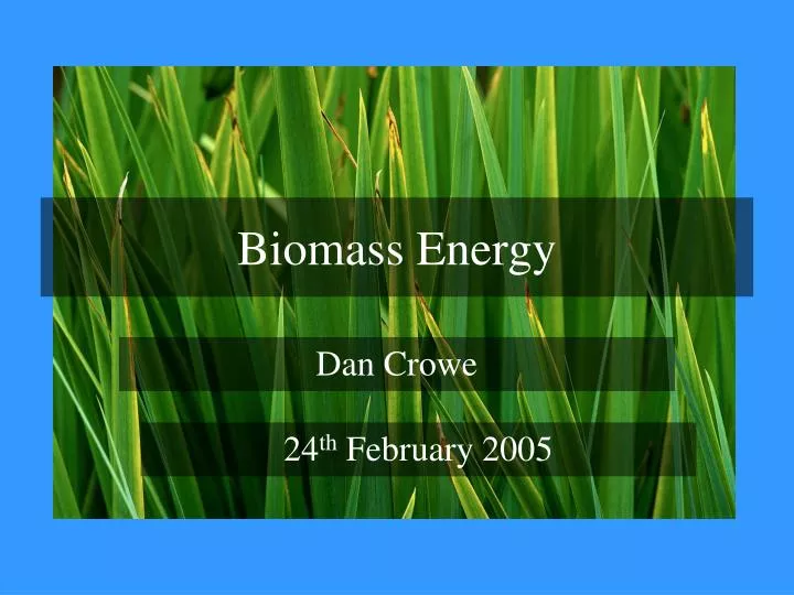 PPT - Biomass Energy PowerPoint Presentation, free download - ID:3209632