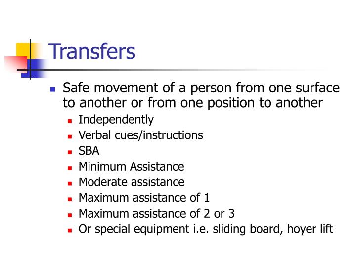 PPT - Body Mechanics & Transfer Techniques PowerPoint Presentation - ID ...