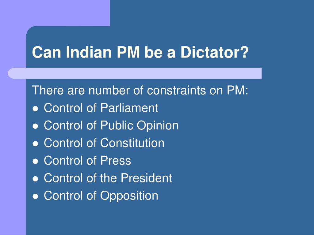 PPT - Prime Minister of India PowerPoint Presentation, free download ...