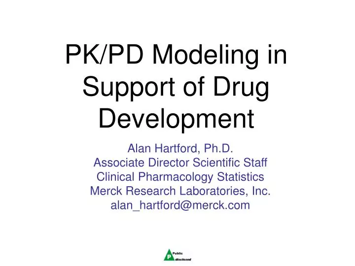 PPT - PK/PD Modeling in Support of Drug Development PowerPoint ... PPT - PK/PD Modeling in Support of Drug Development PowerPoint ...