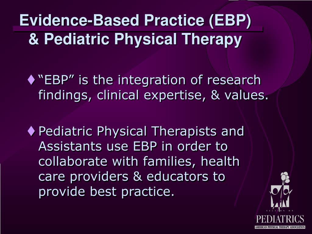 PPT - The ABC’s of Pediatric Physical Therapy PowerPoint Presentation ...