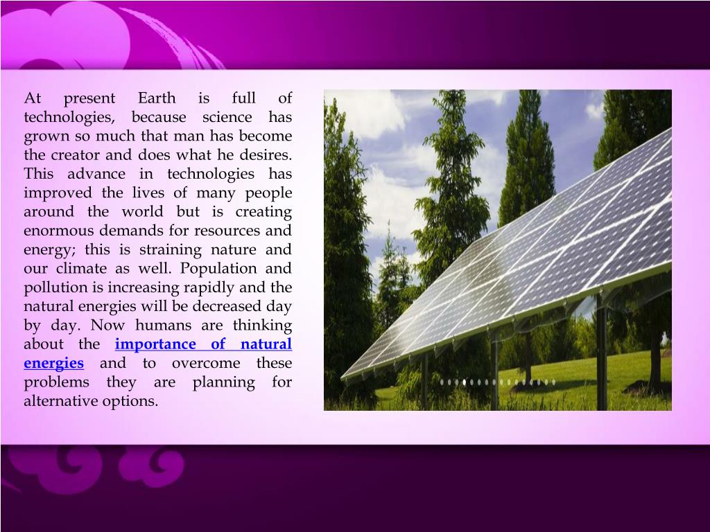 PPT - Why does Solar Energy so Important in our Day to Day Life ...