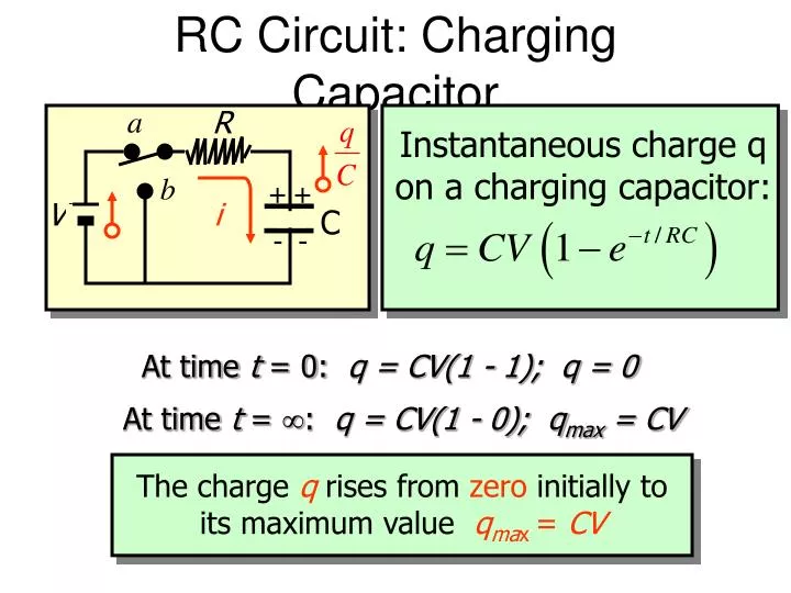 PPT - RC Circuit: Charging Capacitor PowerPoint Presentation, free ... PPT - RC Circuit: Charging Capacitor PowerPoint Presentation, free ...