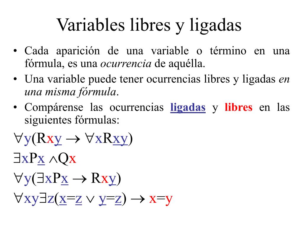 PPT - Tema 5. El lenguaje de la lógica de primer orden PowerPoint ...