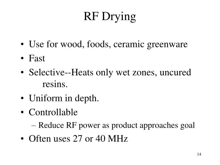 PPT - RF in Science and Industry Jonathan Allen, Ph.D. RF Electronics ...
