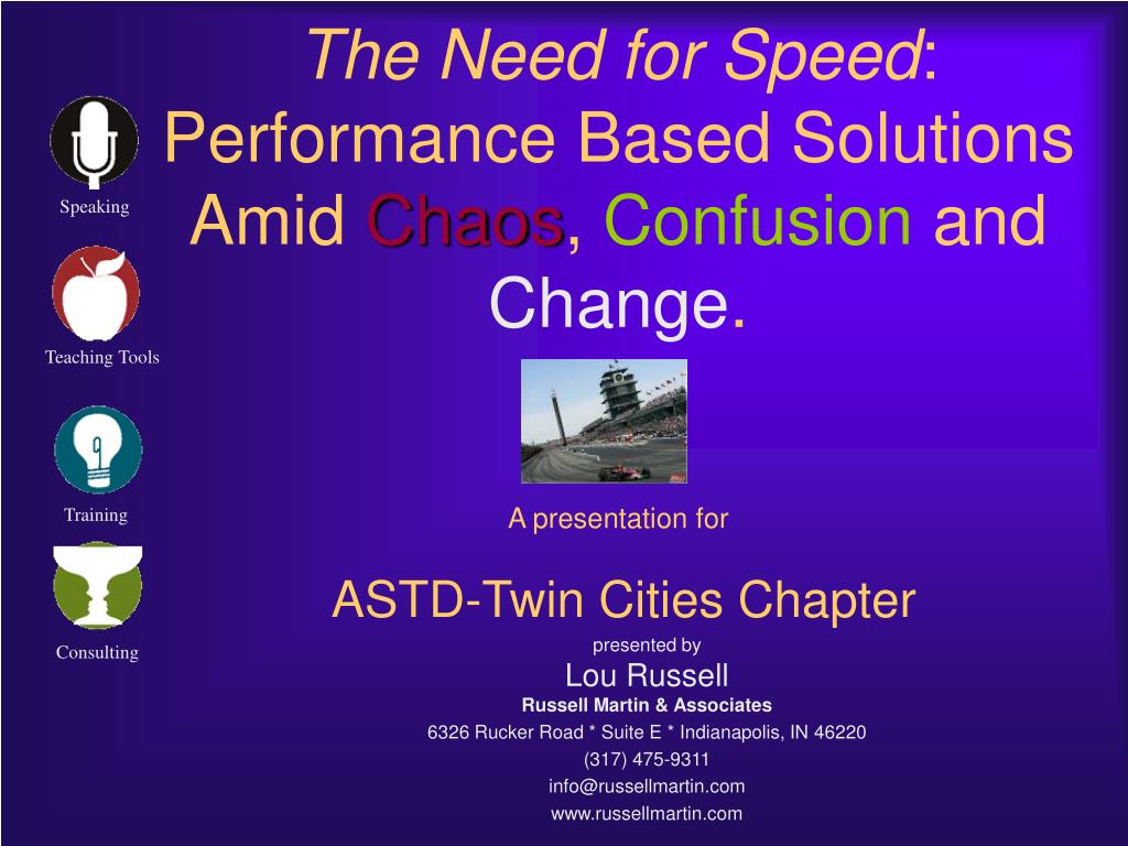 PPT - presented by Lou Russell Russell Martin & Associates PowerPoint ...