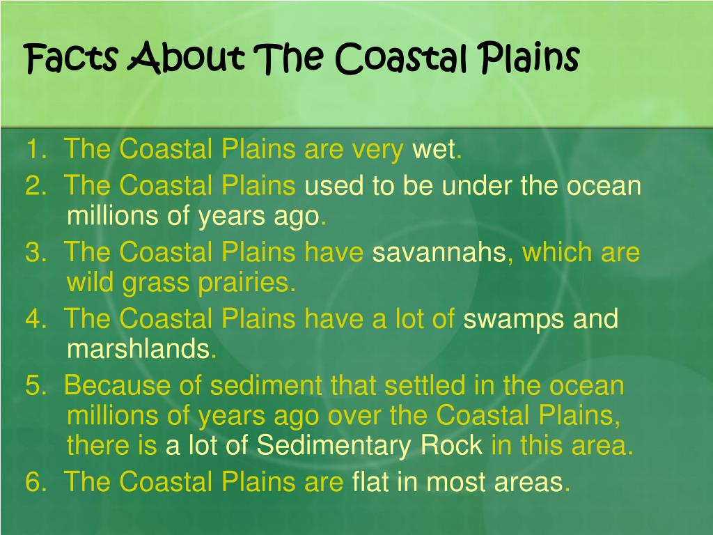PPT - South Carolina Landform Regions (and facts about Landforms ...