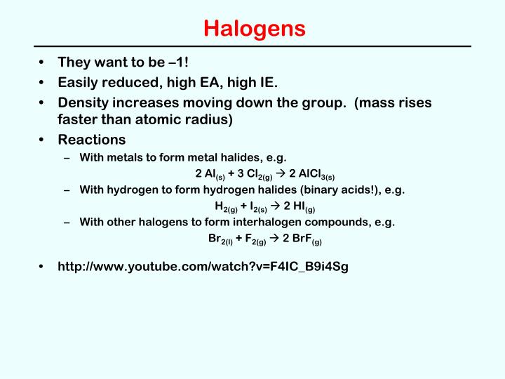PPT - Ch. 8 Periodic Properties of the Elements PowerPoint Presentation ...
