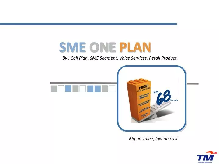 PPT - SME ONE PLAN PowerPoint Presentation, free download - ID:3212453