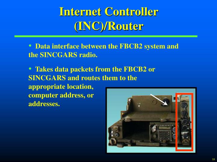PPT - Force XXI Battle Command Brigade & Below (FBCB2) PowerPoint ...