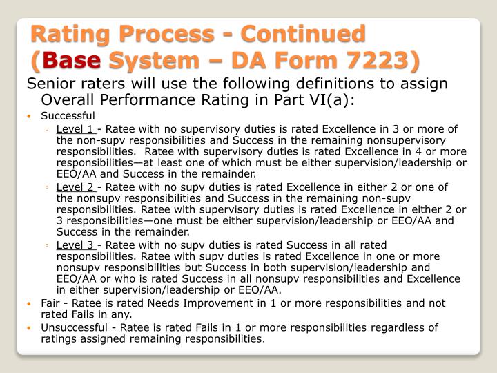 PPT - Total Army Performance Evaluation System (TAPES) PowerPoint ...