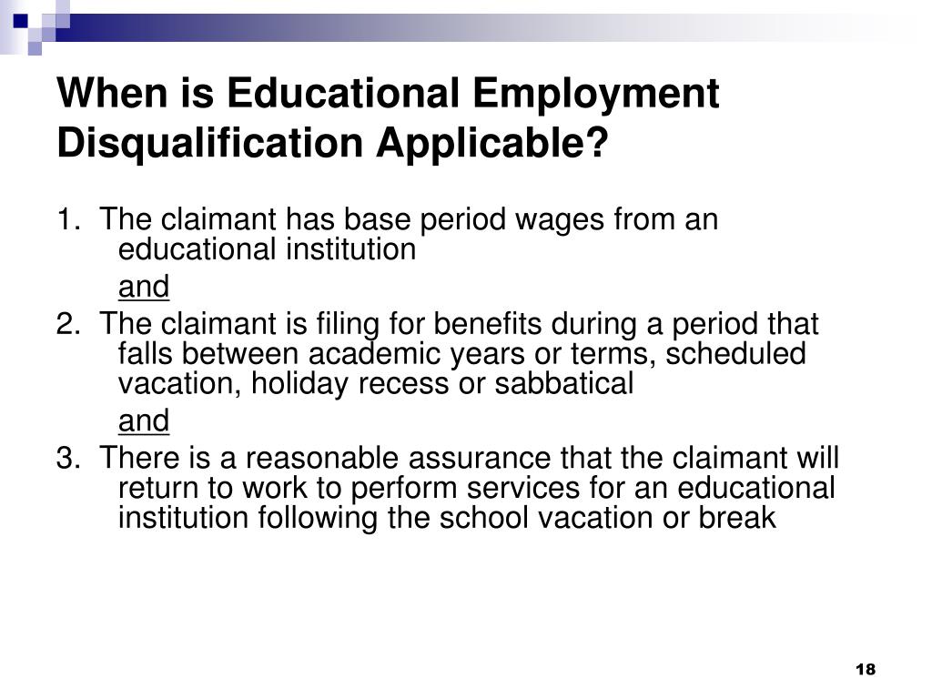 PPT - Unemployment Insurance and Adjunct Faculty in Higher Education ...