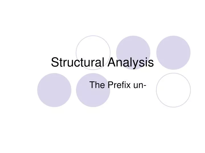 PPT - Structural Analysis PowerPoint Presentation, free download - ID ...