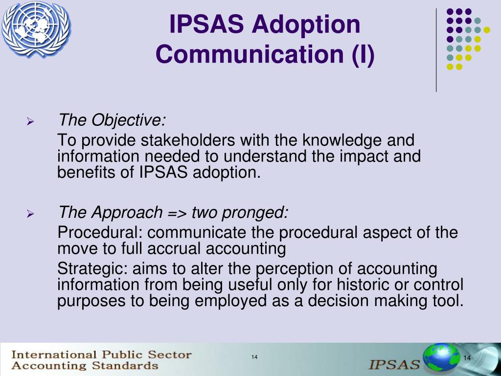 PPT - IPSAS Adoption at the United Nations Reform, Progress, Outlook ...