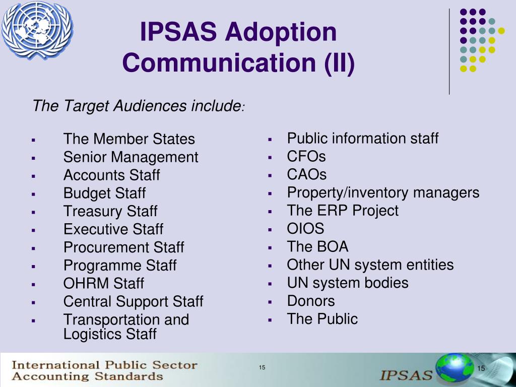 PPT - IPSAS Adoption at the United Nations Reform, Progress, Outlook ...
