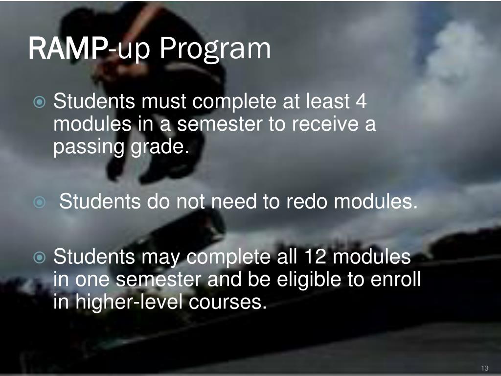 PPT - The RAMP-up Math Initiative: Redesigning the curriculum ...