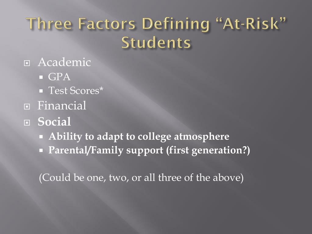 PPT - Fostering Academic Success for UT’s African-American & Latino ...