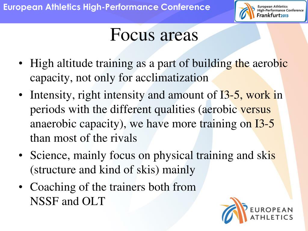 PPT - European Athletics High-Performance Conference PowerPoint ...