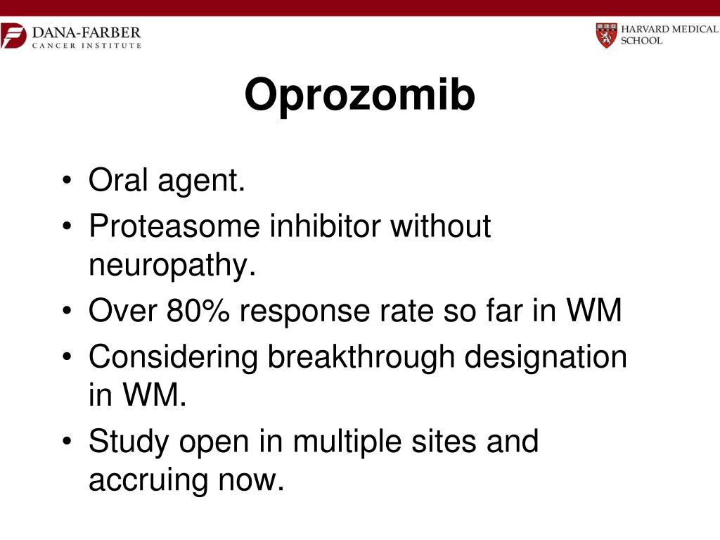 PPT - Novel treatment options for Waldenstrom Macroglobulinemia ...