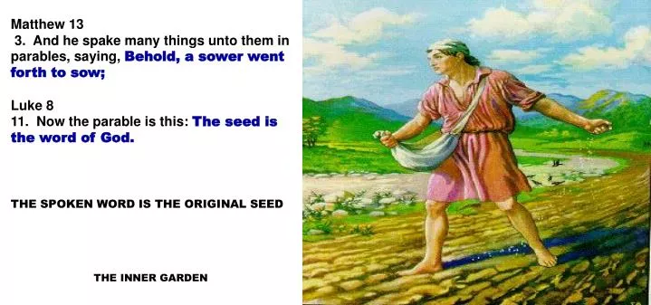 PPT - Matthew 13 PowerPoint Presentation, free download - ID:3215062