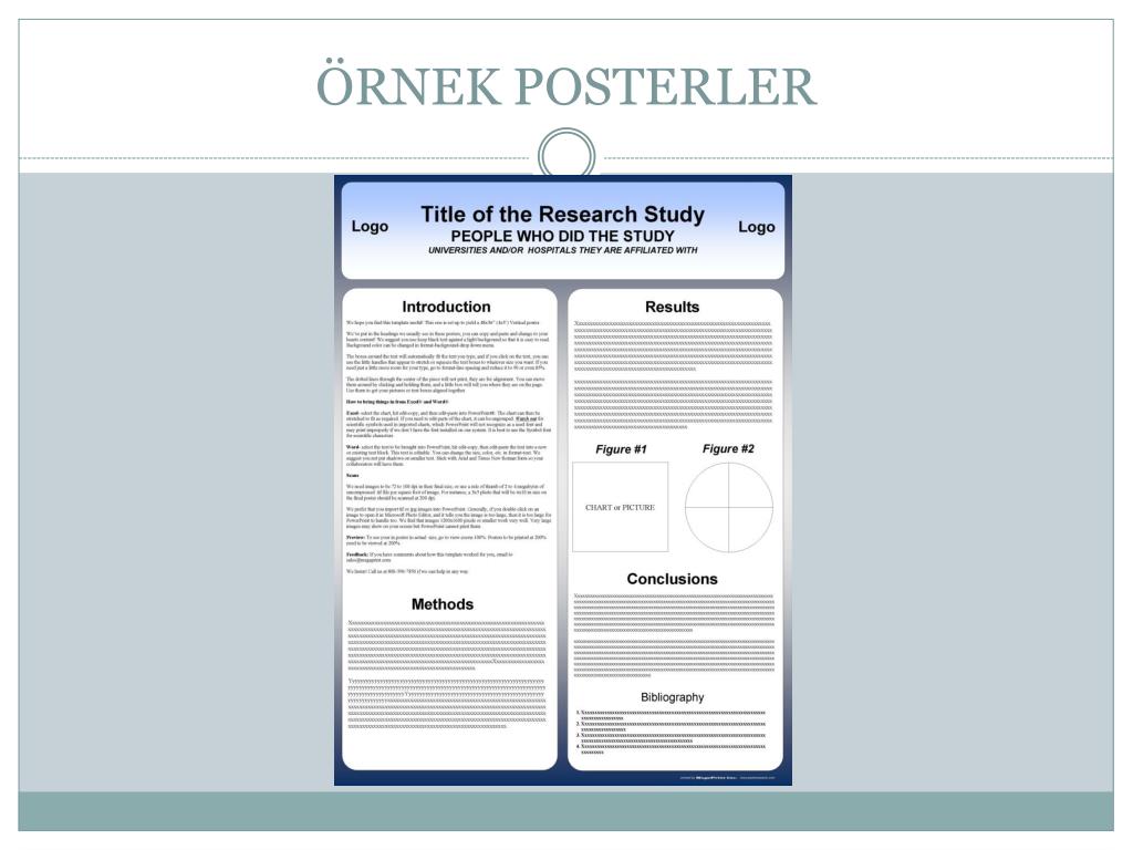 PPT - Akademik Poster ya da Poster Bildiri Nasıl Hazırlanır? PowerPoint ...