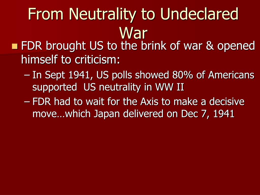 PPT - World War II (1939-1945) US Involvement (1941-1945) PowerPoint ...