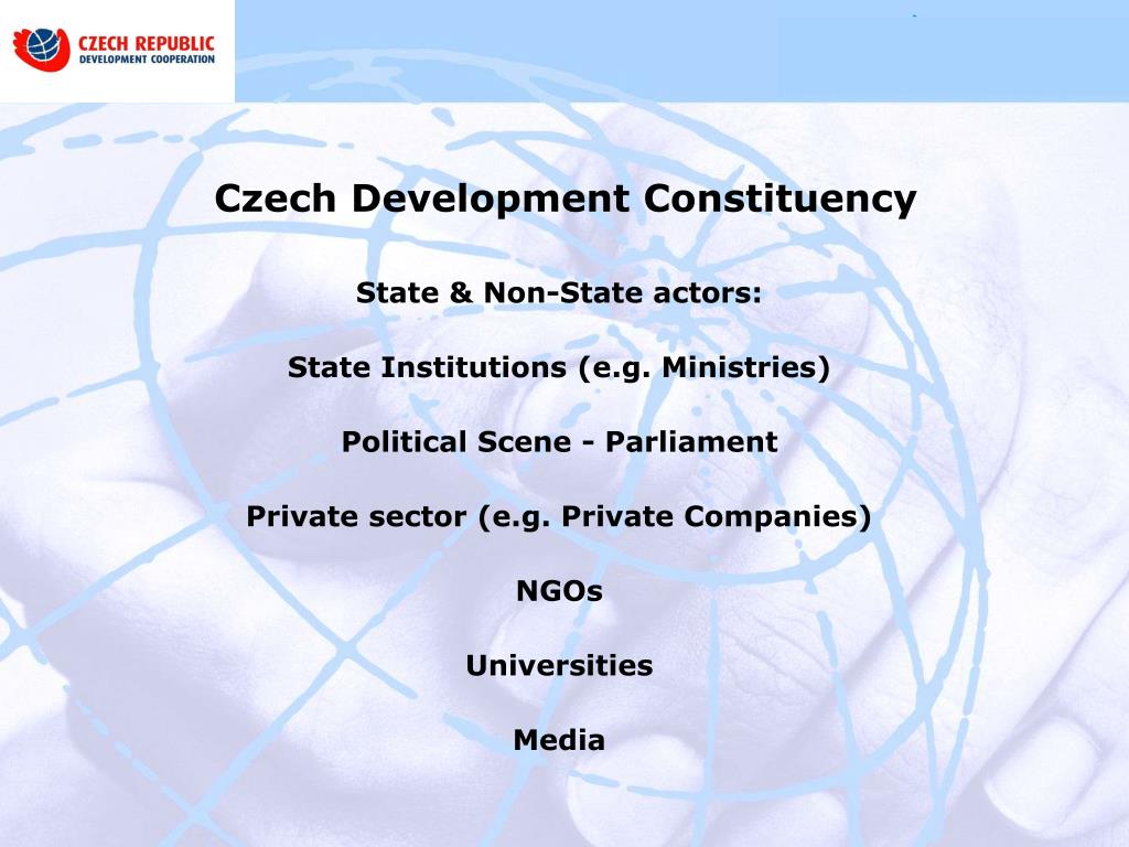PPT - Czech Development Agency Ministry of Foreign Affairs czda.cz ...