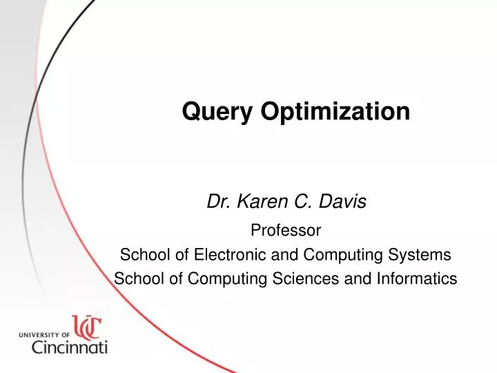 PPT - Query Optimization PowerPoint Presentation, free download - ID ...