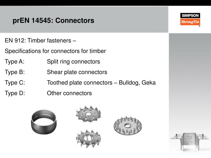 PPT - CE-marking of Connectors and Fasteners used in timber structures ...