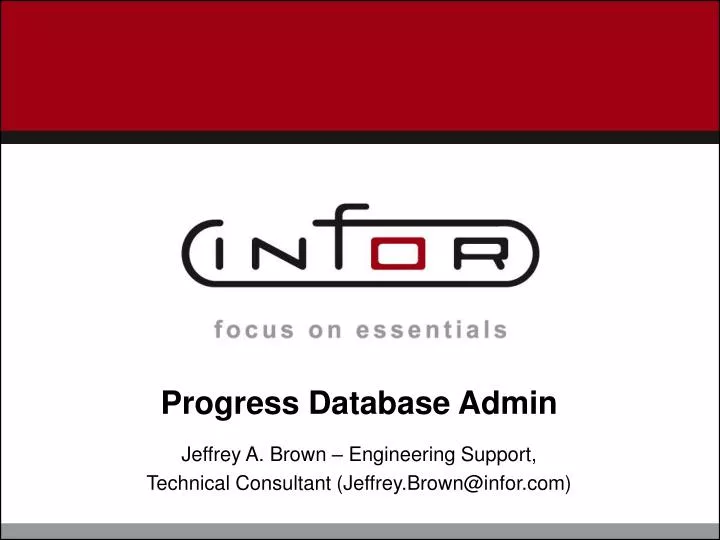 Ppt Progress Database Admin Powerpoint Presentation Free Download Id 3217948