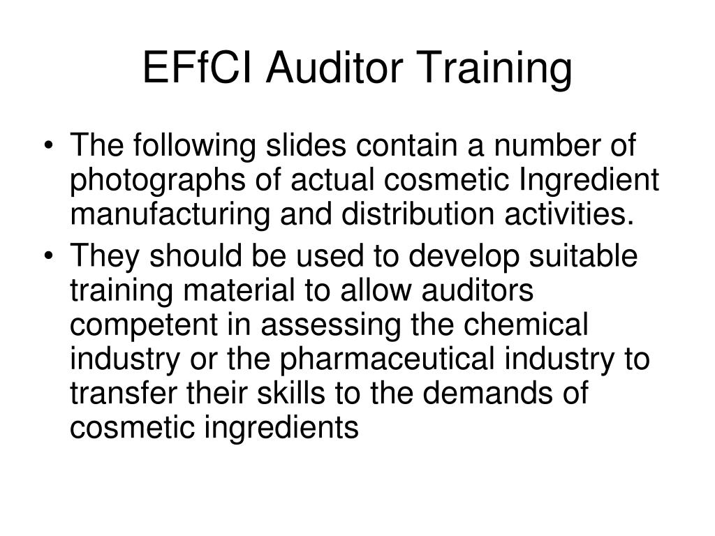 PPT - The European Federation for Cosmetic Ingredients PowerPoint ...