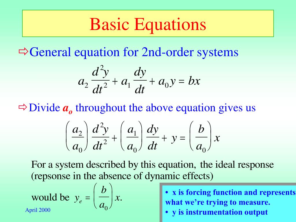 PPT - Second Order Systems PowerPoint Presentation, free download - ID ... PPT - Second Order Systems PowerPoint Presentation, free download - ID ...
