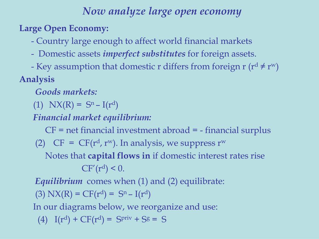 PPT - Economics 154a Open-Economy Macroeconomics PowerPoint ...