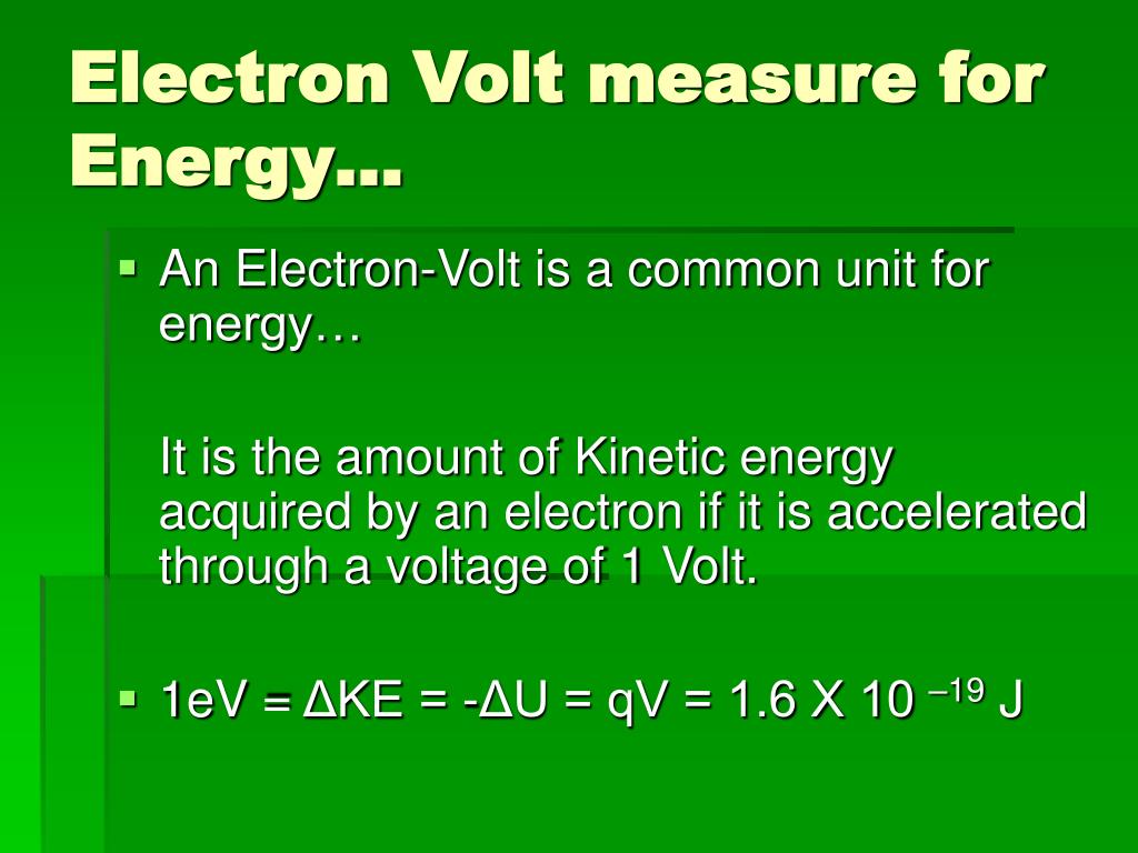 PPT - Electric Potential Energy and Electric Potential PowerPoint ...