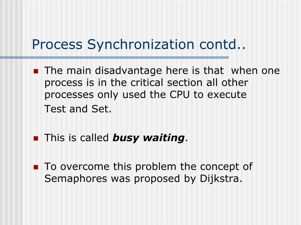 PPT - Process Synchronization PowerPoint Presentation, free download ... PPT - Process Synchronization PowerPoint Presentation, free download ...