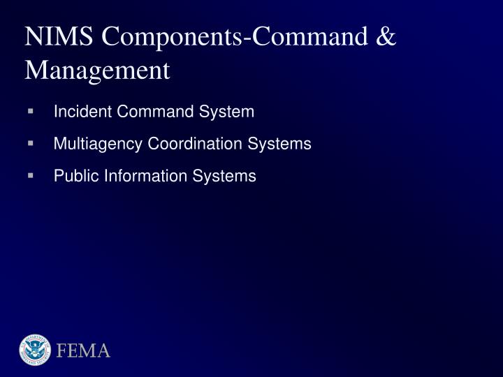 PPT - National Incident Management System (NIMS) Overview PowerPoint ...