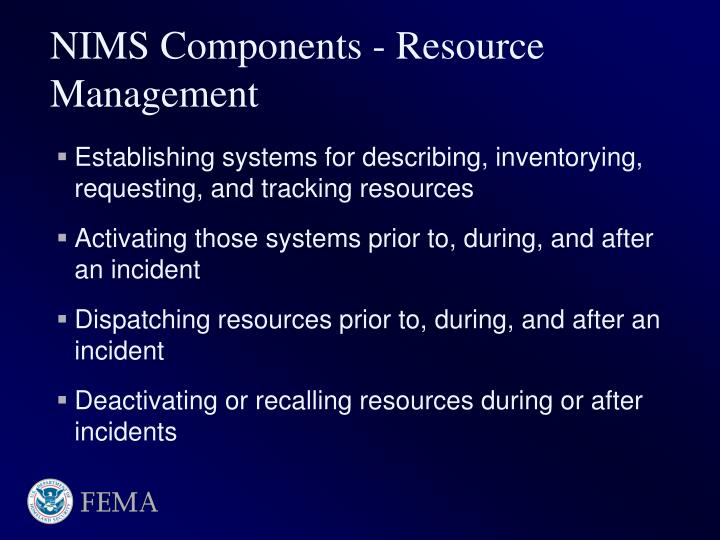 PPT - National Incident Management System (NIMS) Overview PowerPoint ...