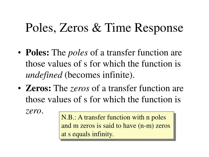 PPT - Lecture 4: Time Response Reference: Nise Chapter 4, Sections 4.1 ... PPT - Lecture 4: Time Response Reference: Nise Chapter 4, Sections 4.1 ...