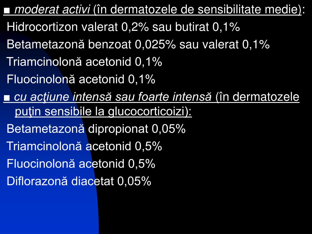 PPT - MEDICATIA DERMATOLOGICA PowerPoint Presentation, free download ...