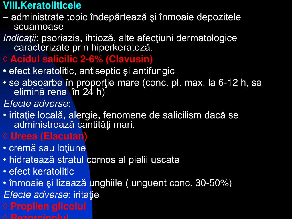 PPT - MEDICATIA DERMATOLOGICA PowerPoint Presentation, free download ...