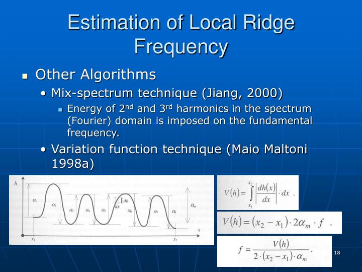 PPT - Fingerprint Analysis and Representation PowerPoint Presentation ...