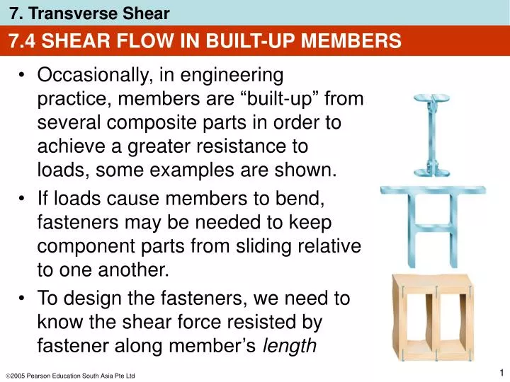 PPT - 7.4 SHEAR FLOW IN BUILT-UP MEMBERS PowerPoint Presentation, free ... PPT - 7.4 SHEAR FLOW IN BUILT-UP MEMBERS PowerPoint Presentation, free ...