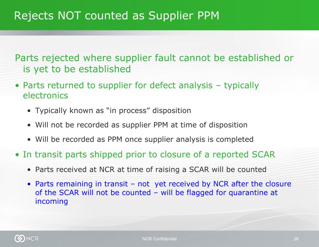 PPT - NCR Supplier Webcast Agenda-April 15, 2013 PowerPoint ...